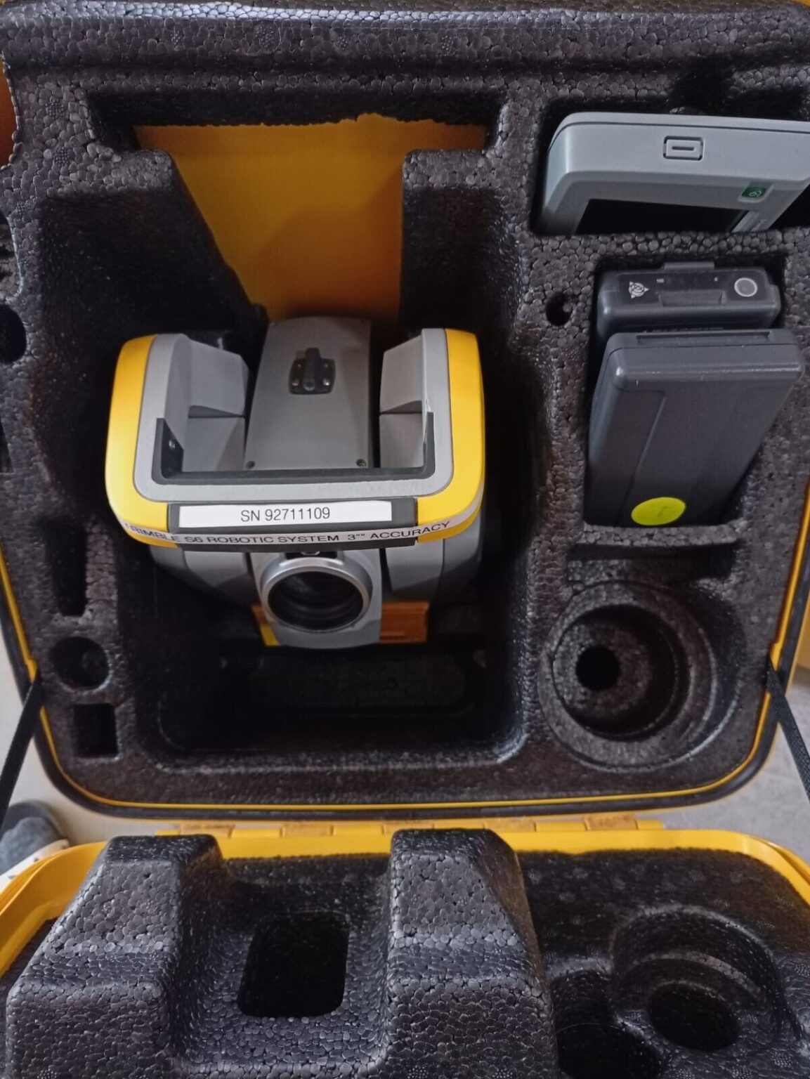 Trimble S6 3" DR 300+ robotic total station / Trimble CU 58050001 - Orbit Surplus