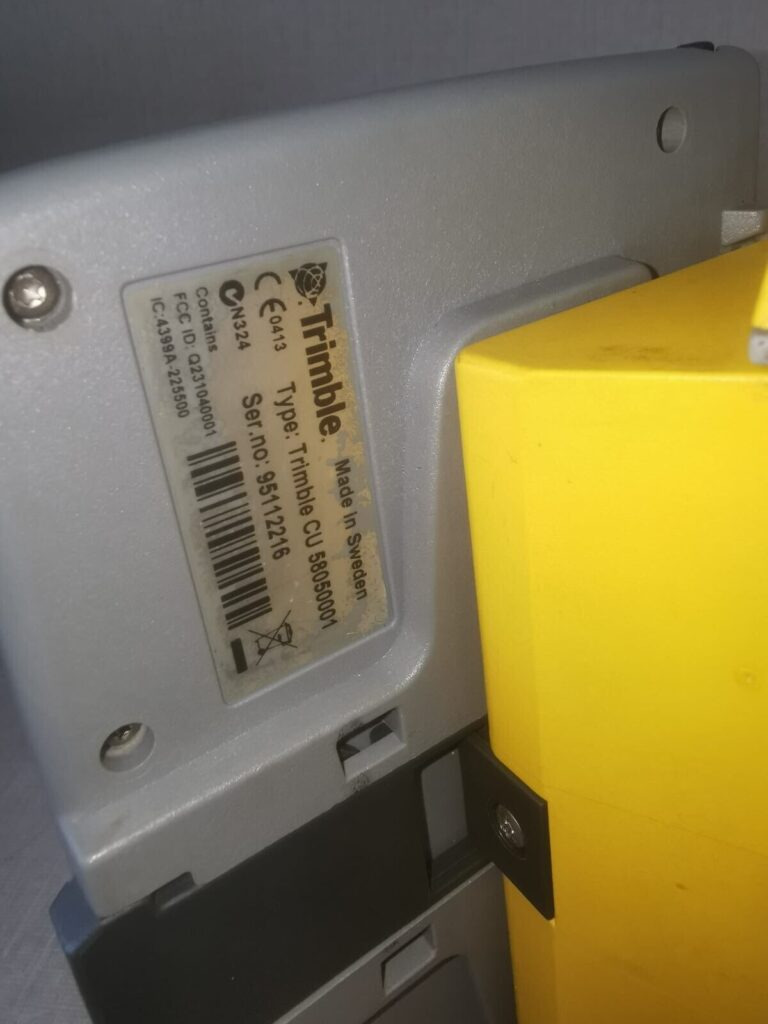 Trimble S6 3" DR 300+ robotic total station / Trimble CU 58050001 . - Orbit Surplus