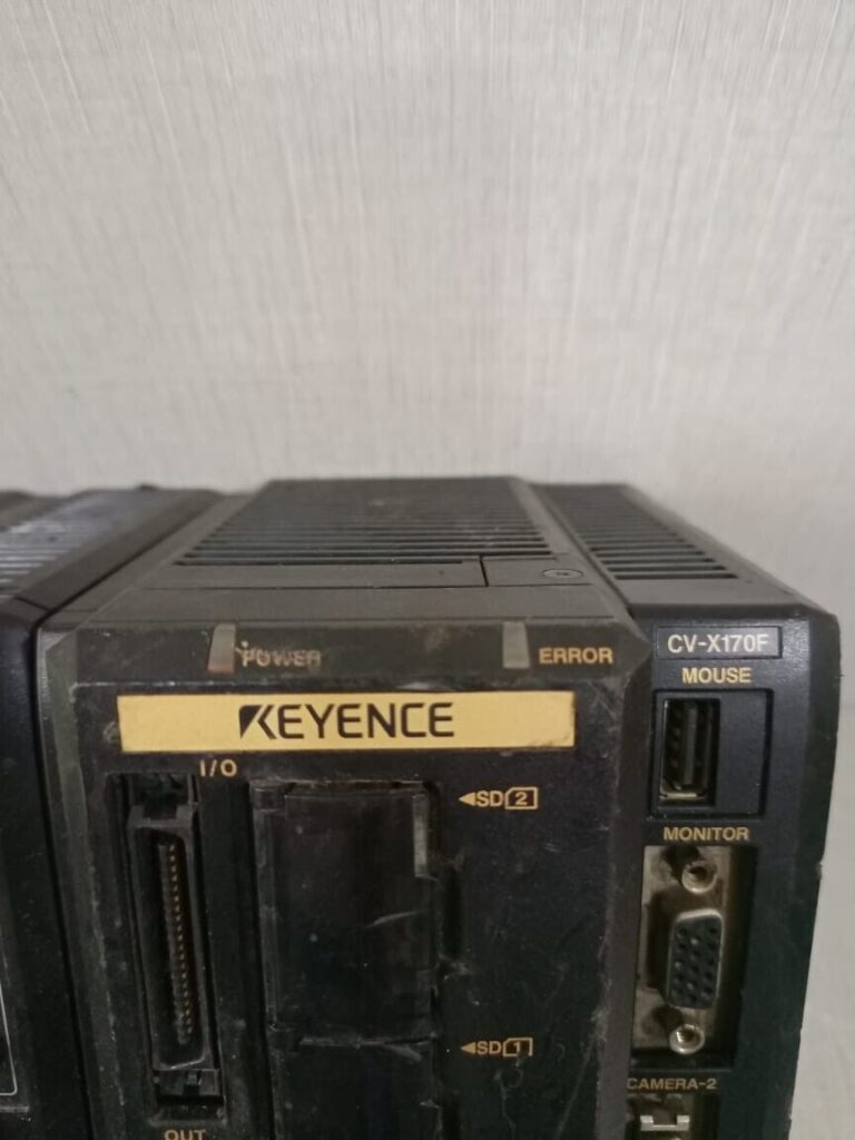 Used Keyence Controller CV-X170F WITH LIGHTING CONTROLLER CA-DC21E - Orbit Surplus