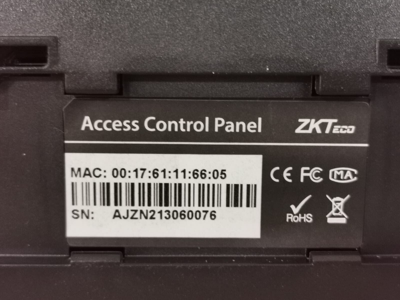 ZKTeco inbio 260 Access Control Panel - Orbit Surplus