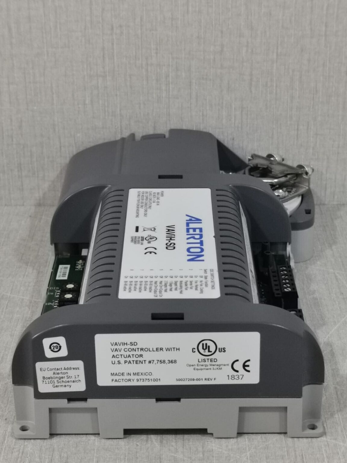 Alerton VAVih-SD VAV Controller With Actuator BACnet 50027209-001 Rev ...