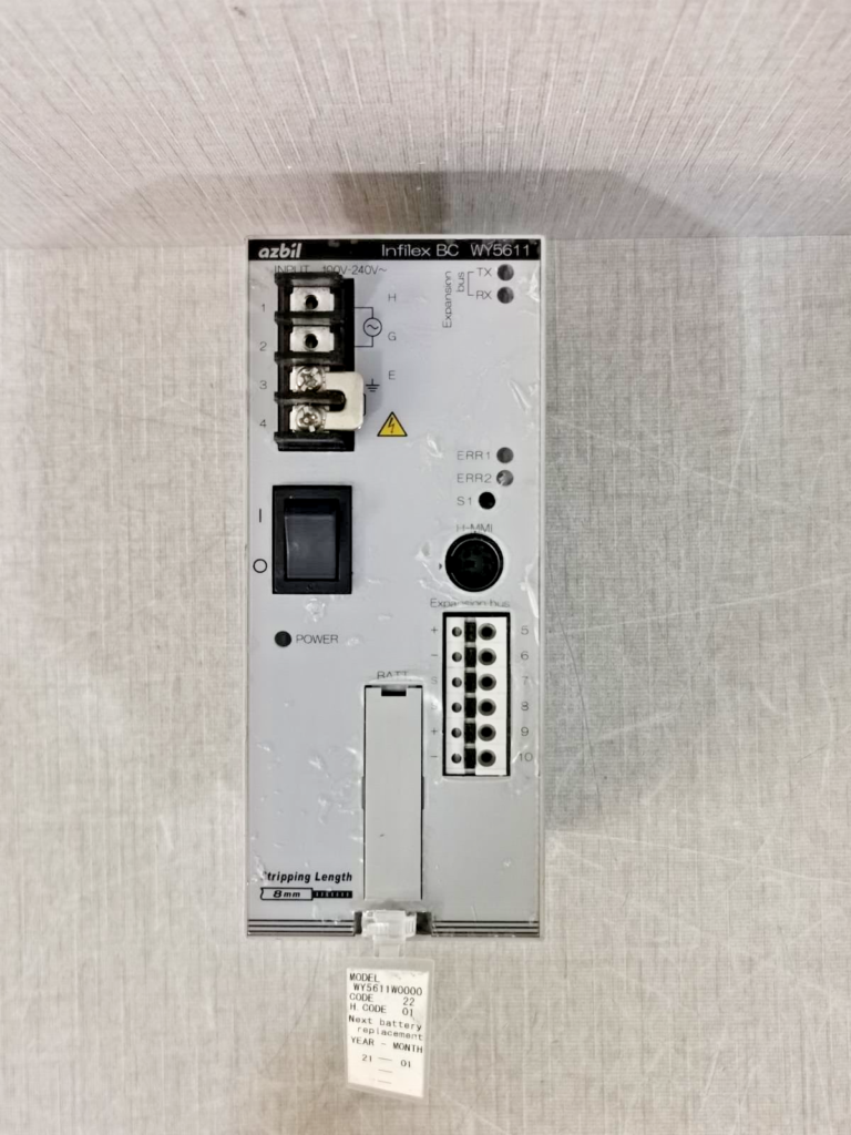 USED AZBIL INFILEX BC WY5611/WY5611W0000-T MULTIPURPOSE CONTROLLER ...