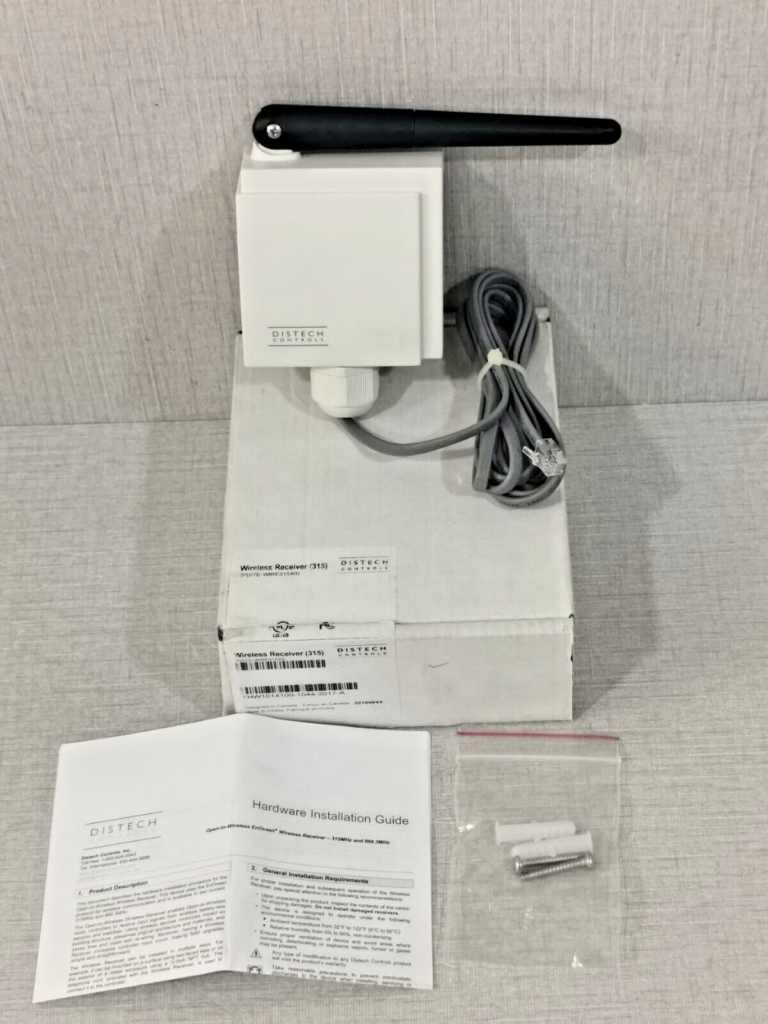 DISTECH CONTROLS PDITE-WIRES315X0 WIRELESS RECEIVER 315 - New Open Box ...