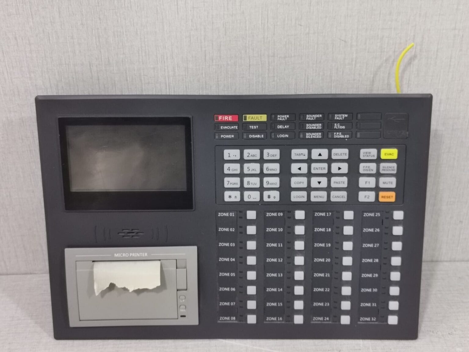 Used ASENWARE AW-FP300 Fire Alarm Control Panel - Orbit Surplus