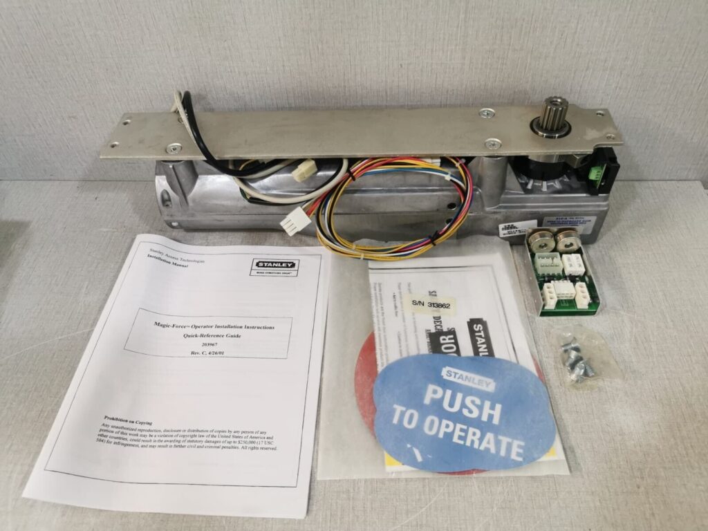 Stanley Magic-Force Automatic Swing Door Operator V-312 /New – Open box ...