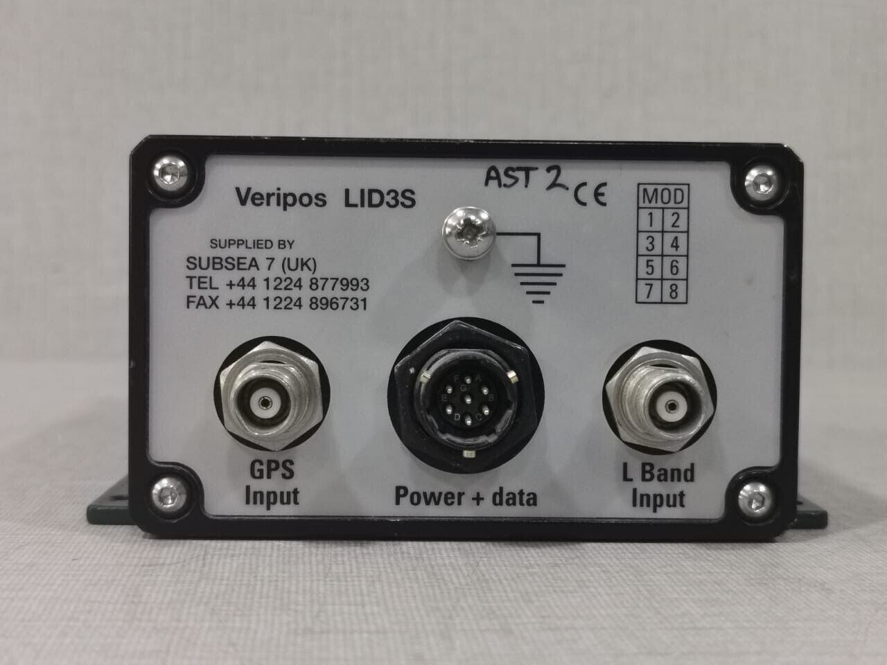USED Veripos LID3S Integrated Positioning Unit Control - Orbit Surplus