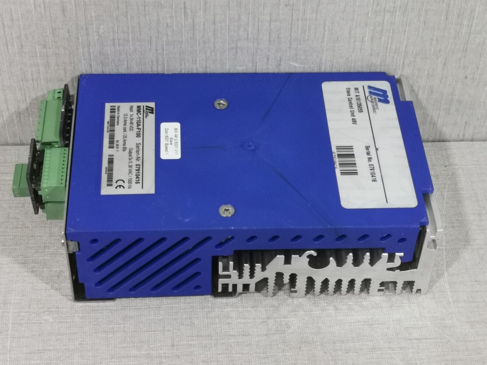 USED Magnetic AutoControl™ MMC-110A-F100 Slave Control Unit 48V - Orbit ...