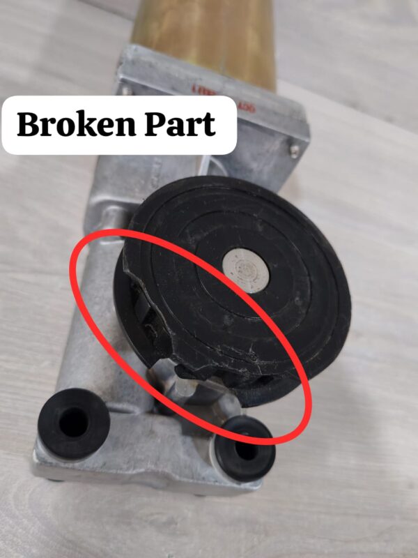 USED STANLEY BOM-ZYT-80/15K-02 120DC Duraglide Automatic Door Gearmotor ...