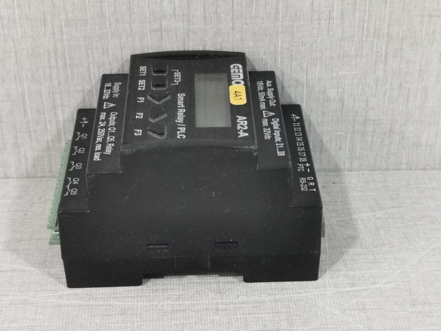 Used GEMO AR2-A-24VDC-8D SMART RELAY/ PLC - Orbit Surplus