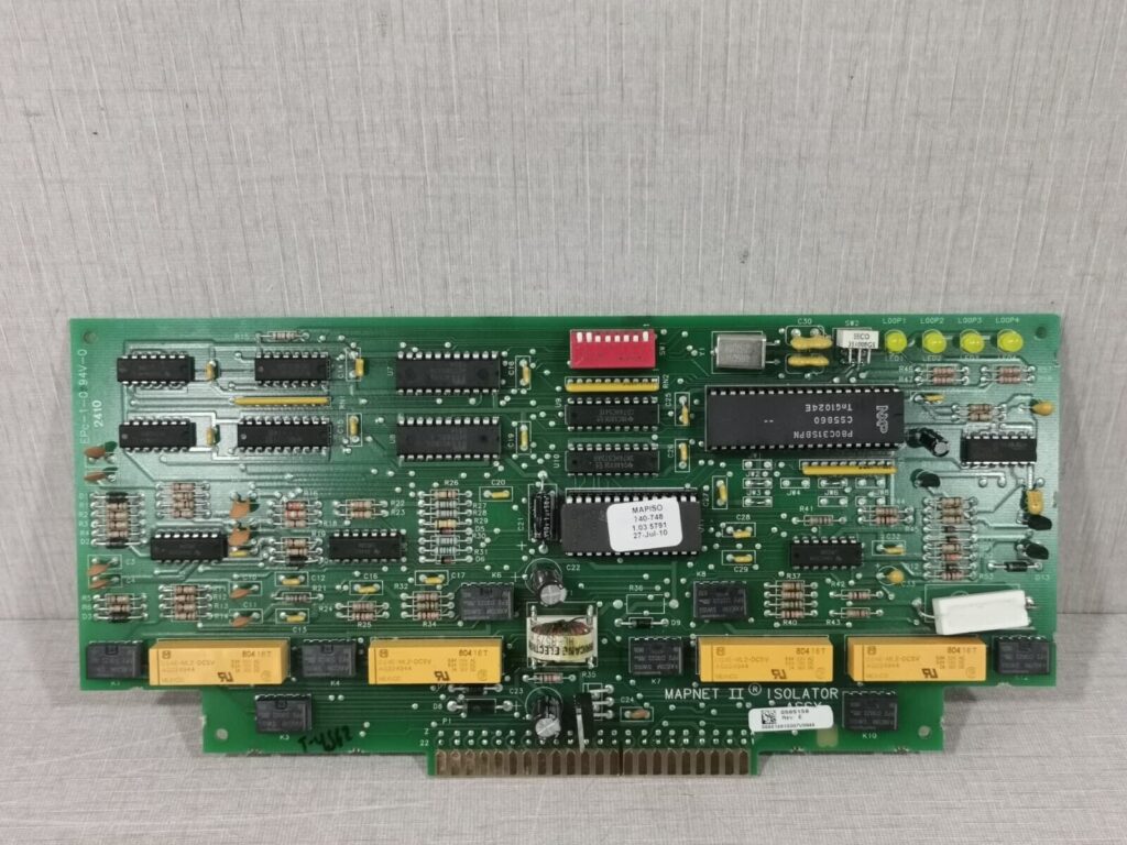 USED SIMPLEX 565-158 REV.C MAPNET II ISOLATOR FIRE ALARM BOARD - Orbit ...