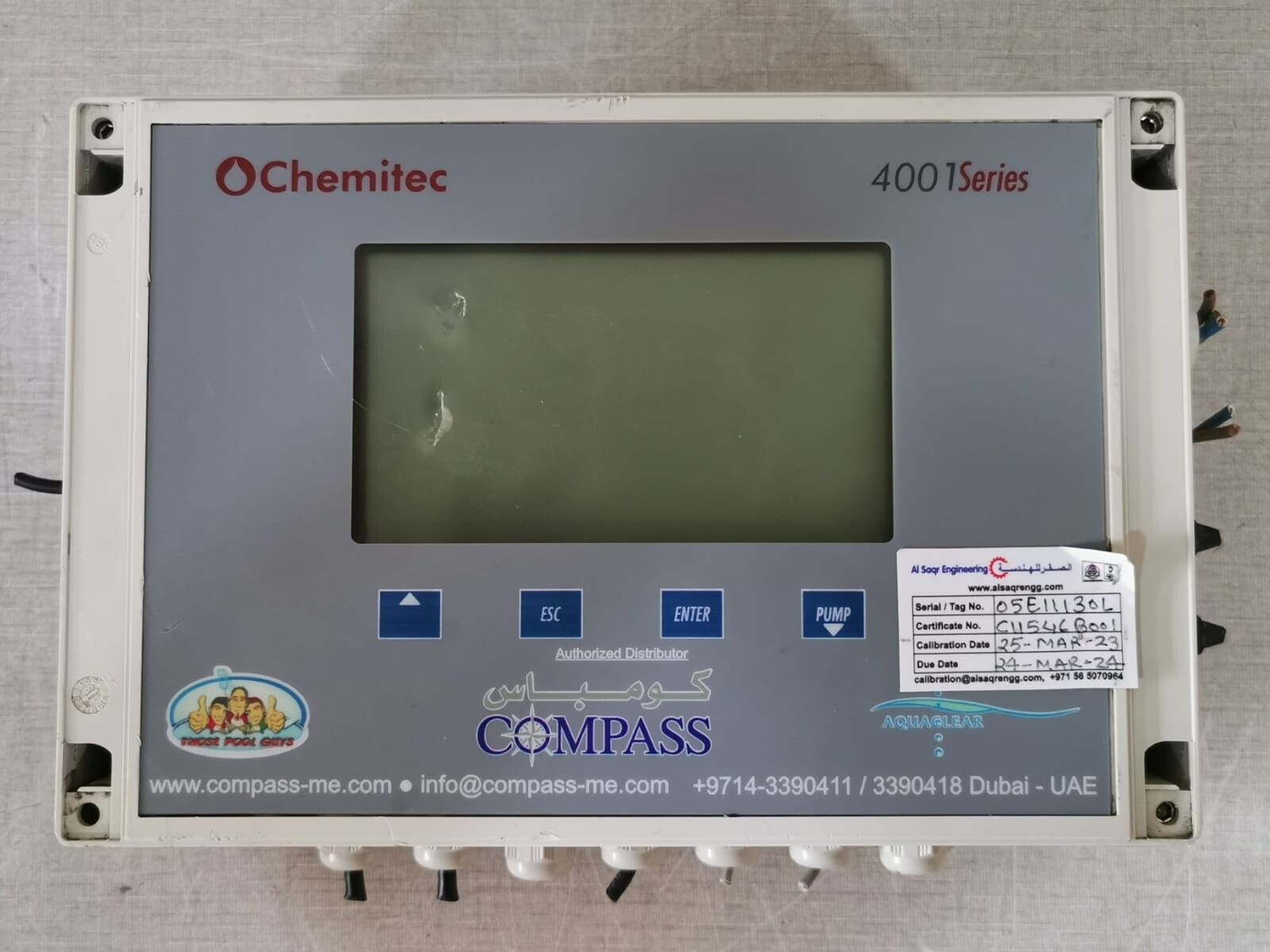 Used CHEMITEC 4001 MultiPArameter PhotoMetric Analyzer - Orbit Surplus