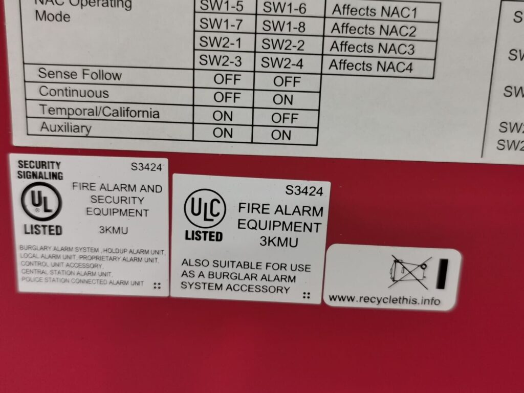 EDWARDS APS6A Fire Alarm Power Supply - Seller Refurbished - Orbit Surplus