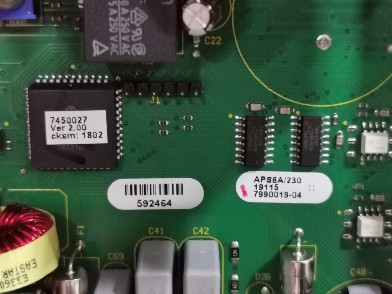 EDWARDS APS6A Fire Alarm Power Supply - Seller Refurbished - Orbit Surplus