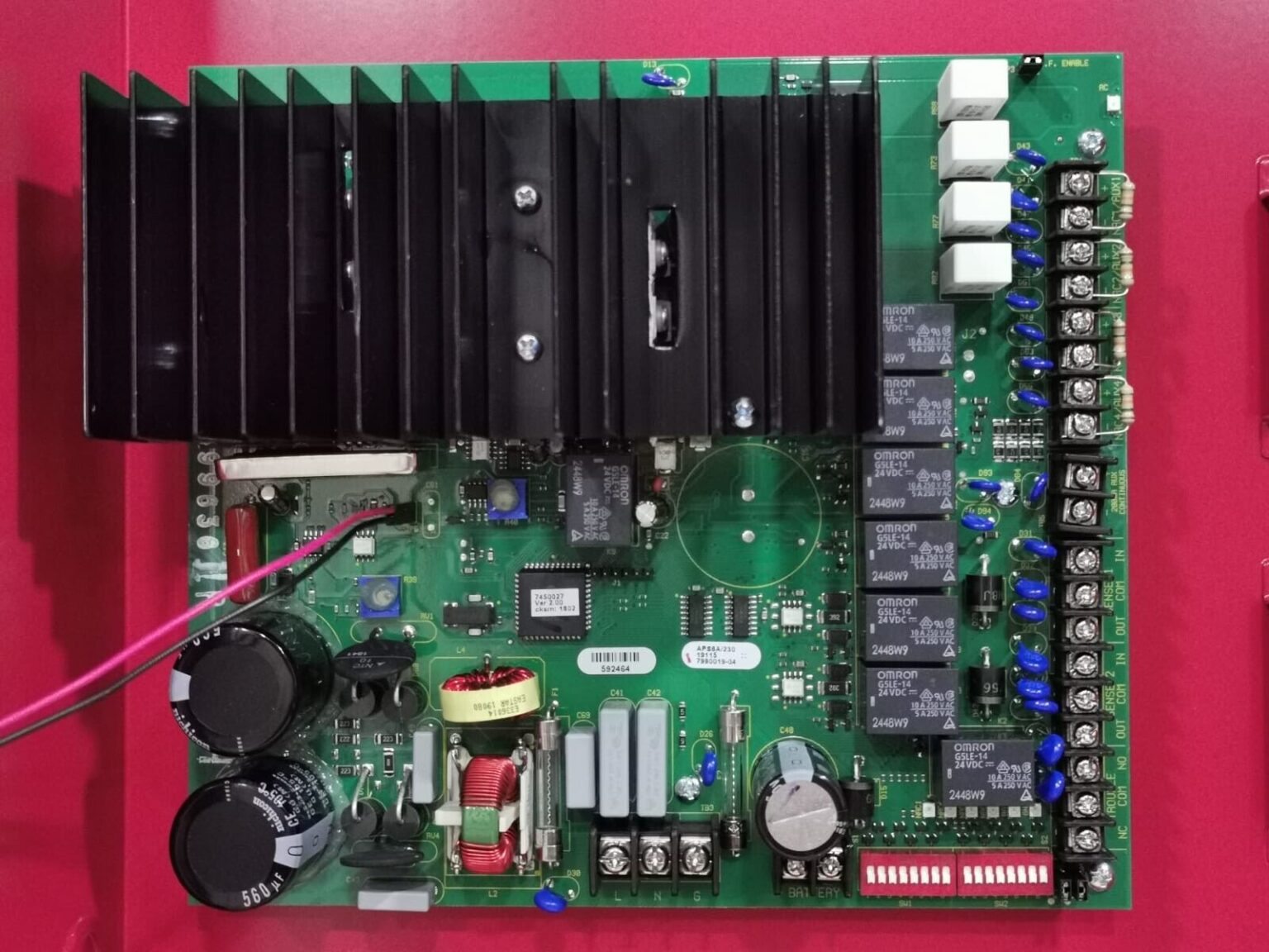 EDWARDS APS6A Fire Alarm Power Supply - Seller Refurbished - Orbit Surplus