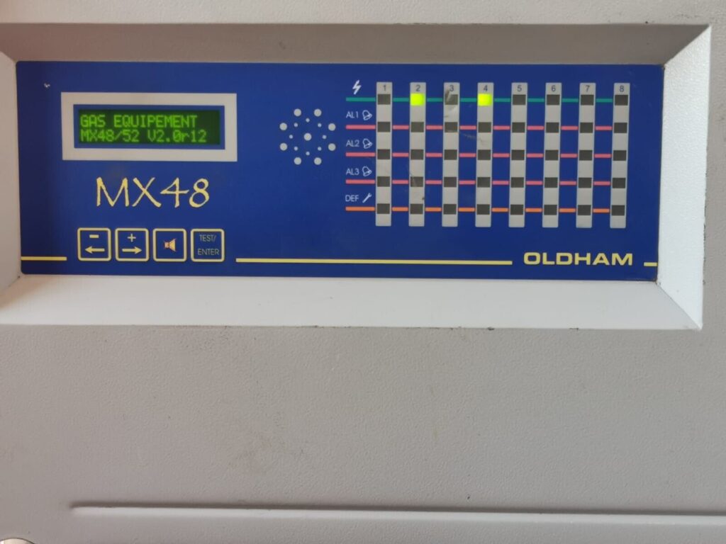 USED OLDHAM MX48 GAS AND FLAME MEASUREMENT AND ALARM CONTROL - Orbit ...