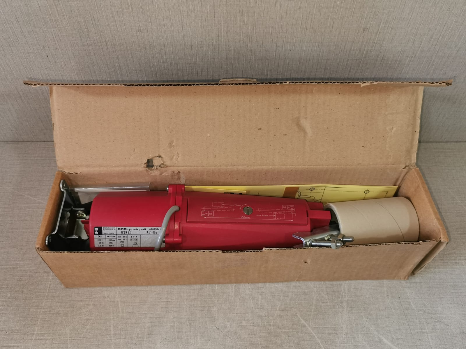 Stäfa Control System SCS-Push Bull A2H250/I 220V, 50hz, 3.5VA - New ...