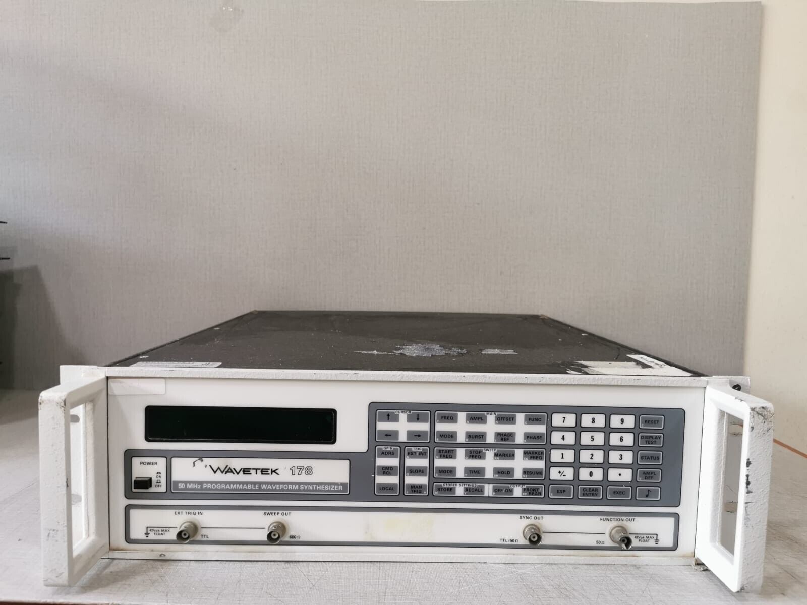 Used Wavetek 178 50 Mhz Programmable Waveform Synthesizer Without