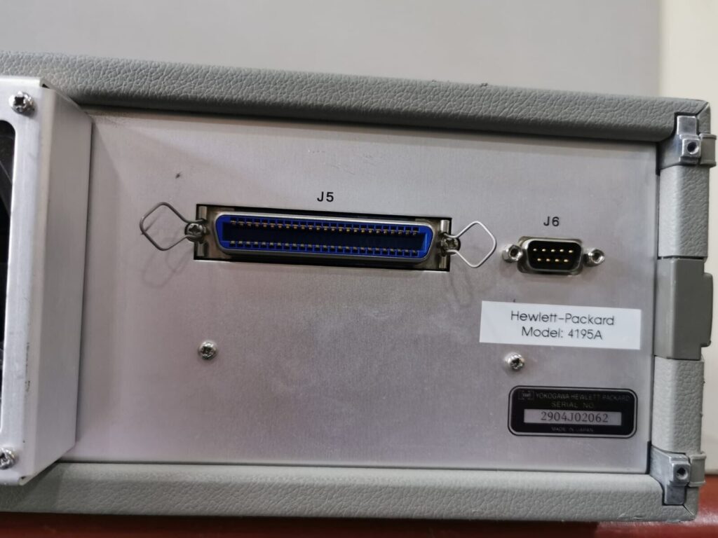 Used HP Hewlett Packard 4195A Spectrum Analyzer Measurement Unit ...