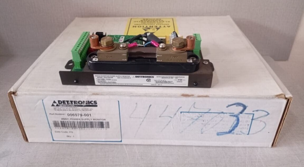 DET-TRONICS EQ2100PSM EAGLE QUANTUM POWER SUPPLY MONITOR P/N 006979-001 ...