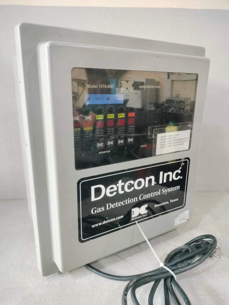 USED Detcon Model 1010-N4X PN: AM1648 Gas Detection Control System ...