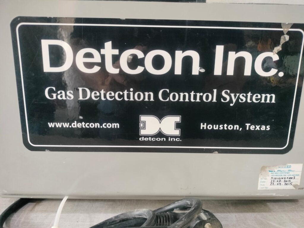 USED Detcon Model 1010-N4X PN: AM1648 Gas Detection Control System ...