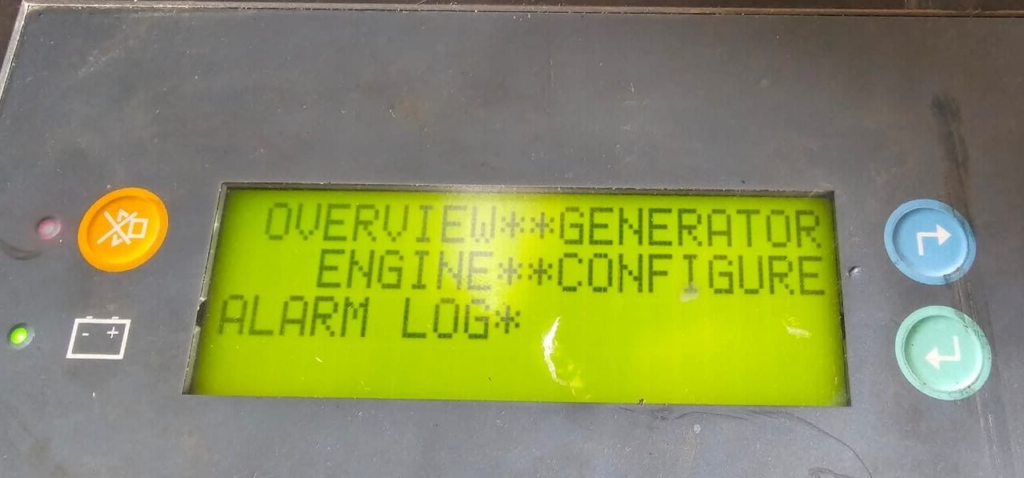 USED FG Wilson Access 4000 Control Panel P/n:650-190 Ver: 1.20C ...