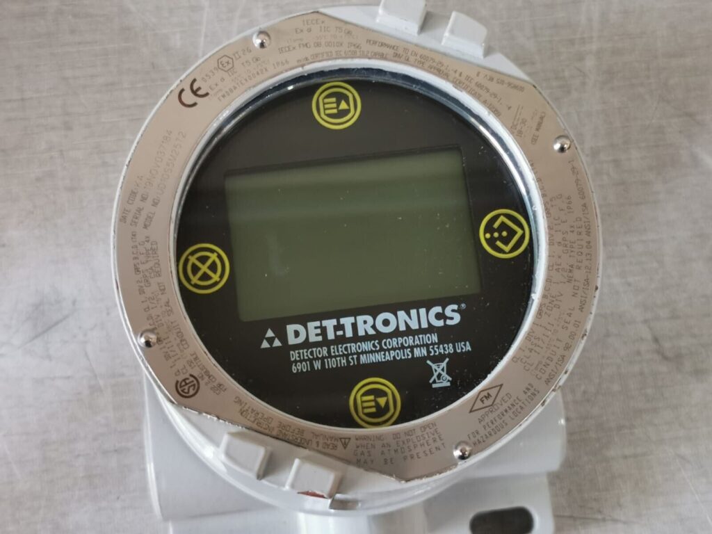 DET-TRONICS UD10S5M25T2 Display, RLY/4-20 Part No: 010765-003 Gas ...
