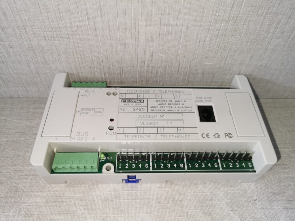 2425 FERMAX 8-Way MDS AUDIO DECODER / DECODER° Version: 101 - NEW OPEN BOX - Orbit Surplus