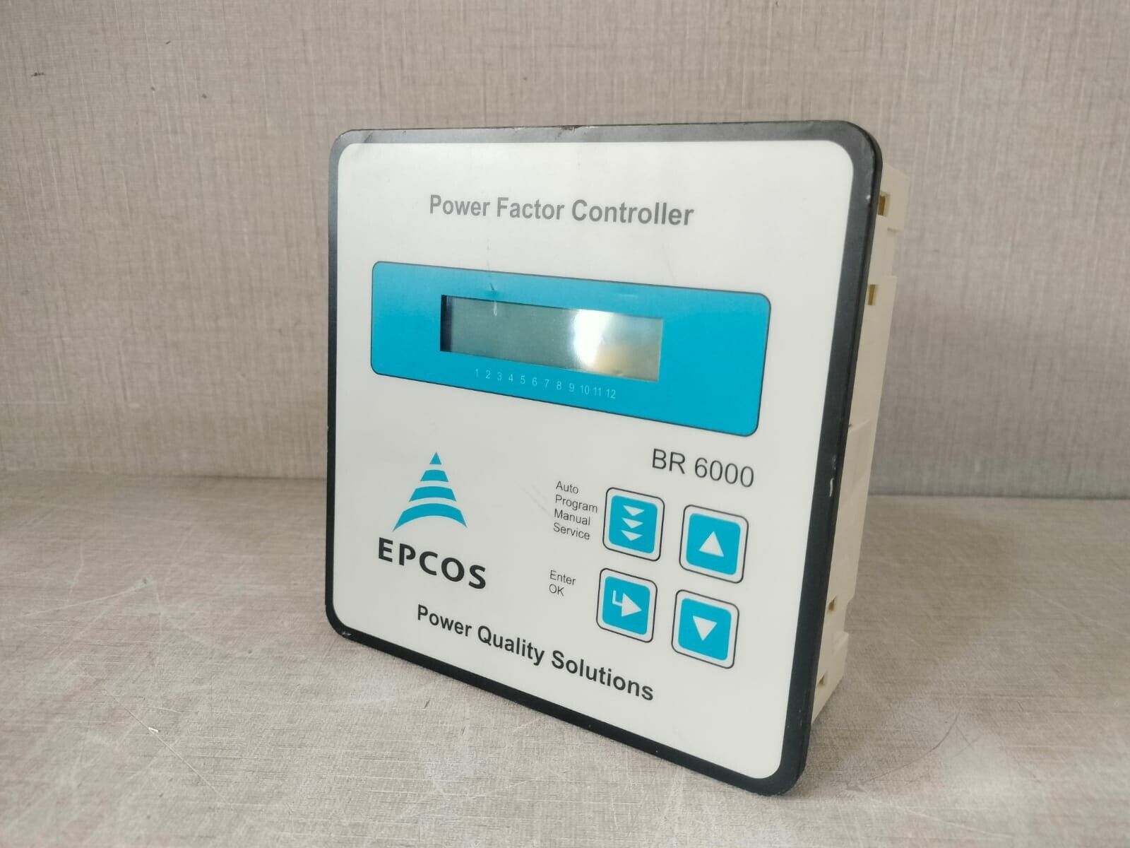 USED EPCOS BR6000-R12PH/ B44066-R6012-R230 POWER FACTOR CONTROLLER ...