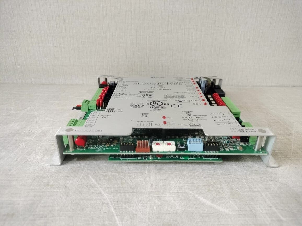 USED AUTOMATED LOGIC CORP. SE6104A CONTROL MODULE - TRIED & TESTED ...