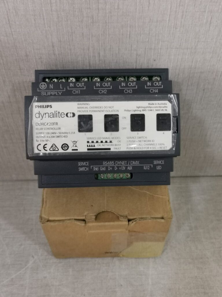 PHILIPS DYNALITE DDRC420FR RELAY CONTROLLER - NEW WITH OLD BOX - Orbit Surplus