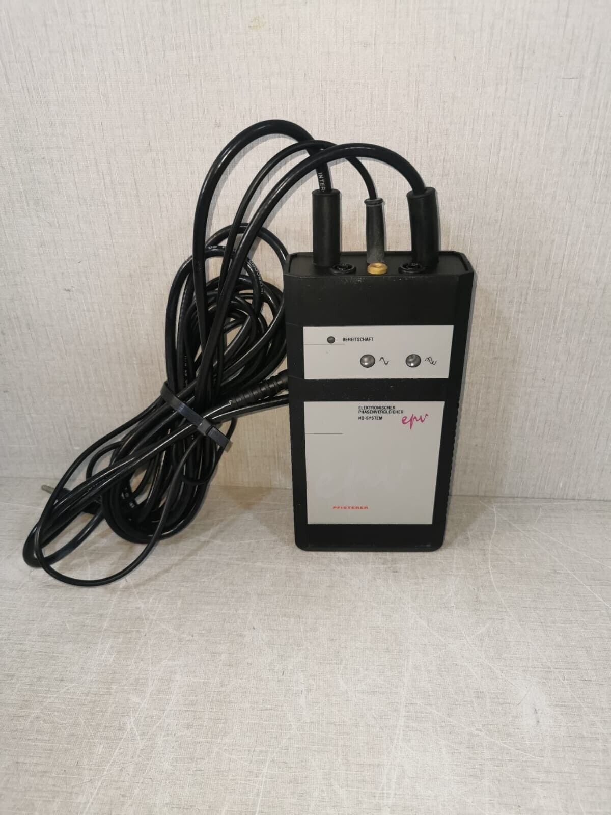 USED PFISTERER Electronic Phase Comparator No-System EPV - Orbit Surplus