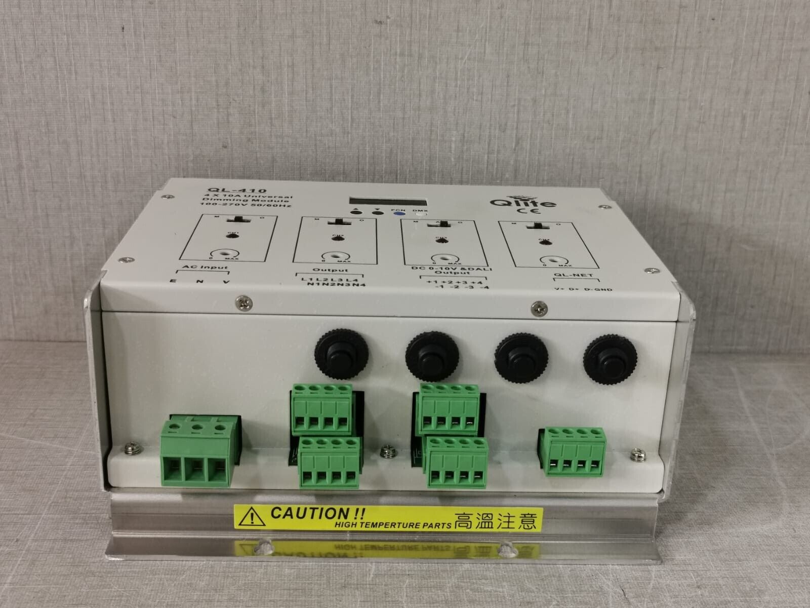 QLITE QL-410 4X10A UNIVERSAL DIMMING MODULE 100-270V 50/60Hz - SELLER ...