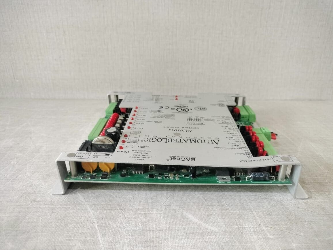 USED AUTOMATED LOGIC CORP. SE6104A CONTROL MODULE - TRIED & TESTED ...