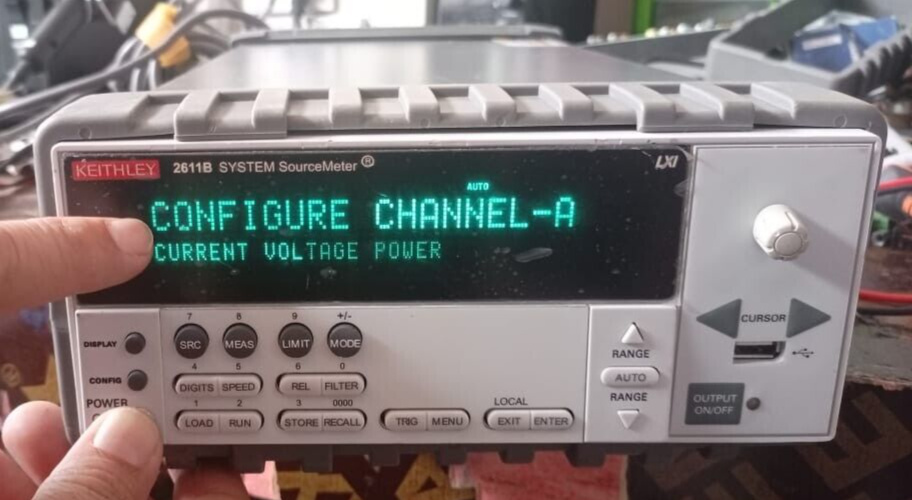 Used Keithley 2611b System Source Meter Without Accessories And Stand