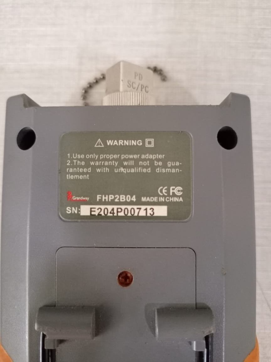 USED FHP2B04 / FHP2 / F2H SERIES OPTICAL POWER METER W/O ANY ...