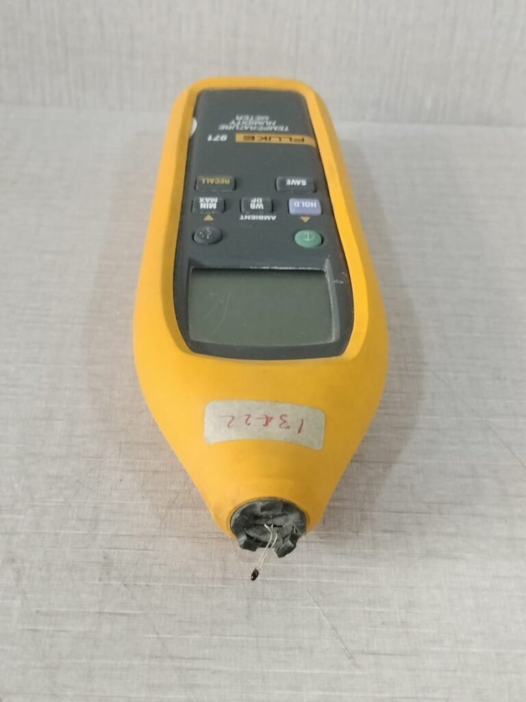 USED FLUKE 971 TEMPERATURE HUMIDITY METER WITH BROKEN SENSOR - Orbit ...