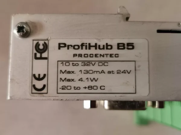 USED ProfiBus Profihub B5 Procentec 5 Channel DP Repeater 17010 - Orbit ...