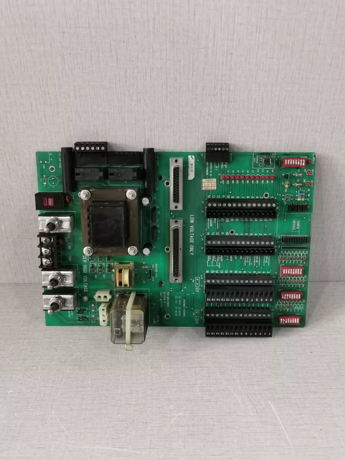 USED FEDERAL APD 20-11793 CONTROLLER + 20-11875 REV.E GATE POWER BOARD ...