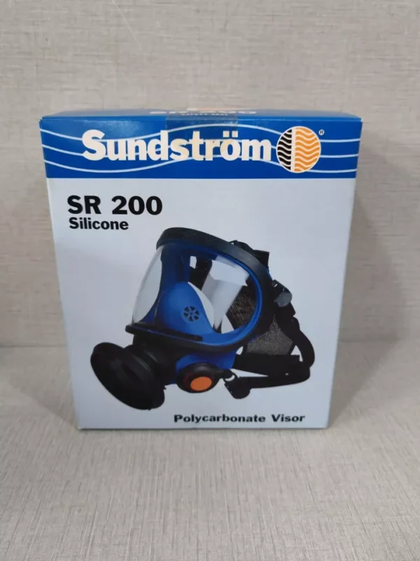 Sundstrom SR 200 Full Face Silicone Mask Respirator- NEW OPEN BOX ...