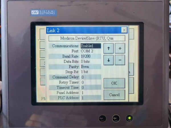 USED CMZ MMPV057-TST2A-F0R1 V1.4-1.9-CAD LCD TOUCH CONTROL PANEL-TRIED ...