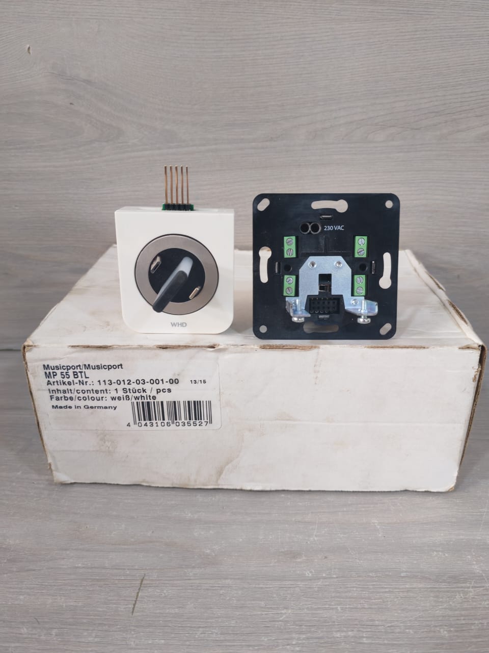 WHD MUSICPORT MP 55 BTL Built-in charging station for wall mounting ...