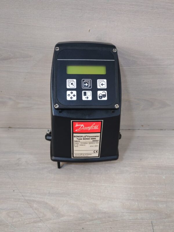 USED DANFOSS SONOFLO FLOWMETER SONO 3000 CODE NO: 085F5002 - TRIED ...