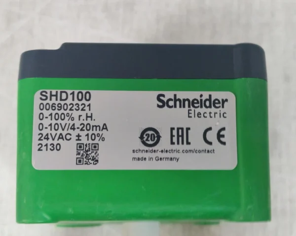 SCHNEIDER ELECTRIC SHD100 006902321 DUCT HUMIDITY & TEMPERATURE SENSOR ...